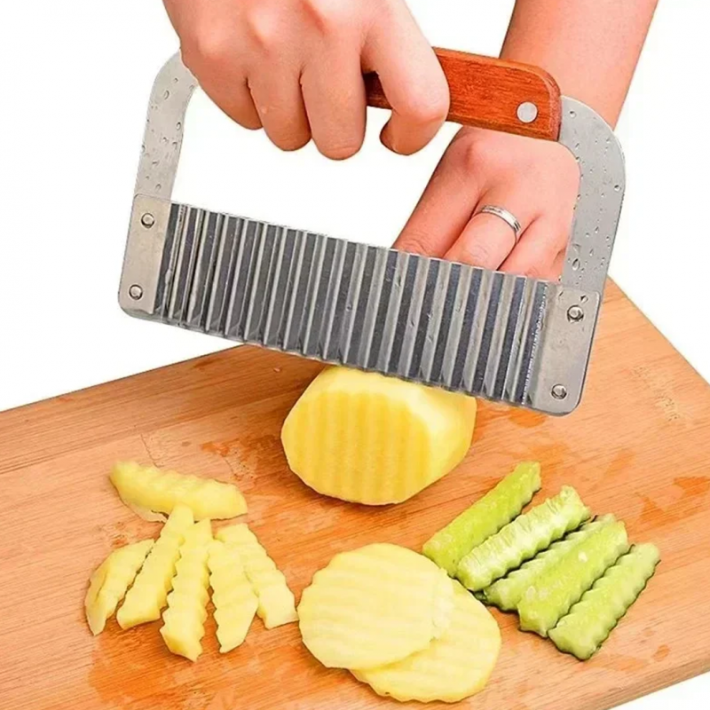 Finger Potato Chips Cutter Slicer Stainless Steel | Kitchen Tools ...