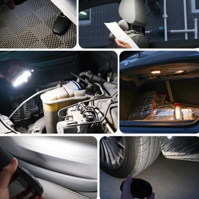 Car Magnetic Ceiling LED Reading Light | Car Accessories | Shopright.pk