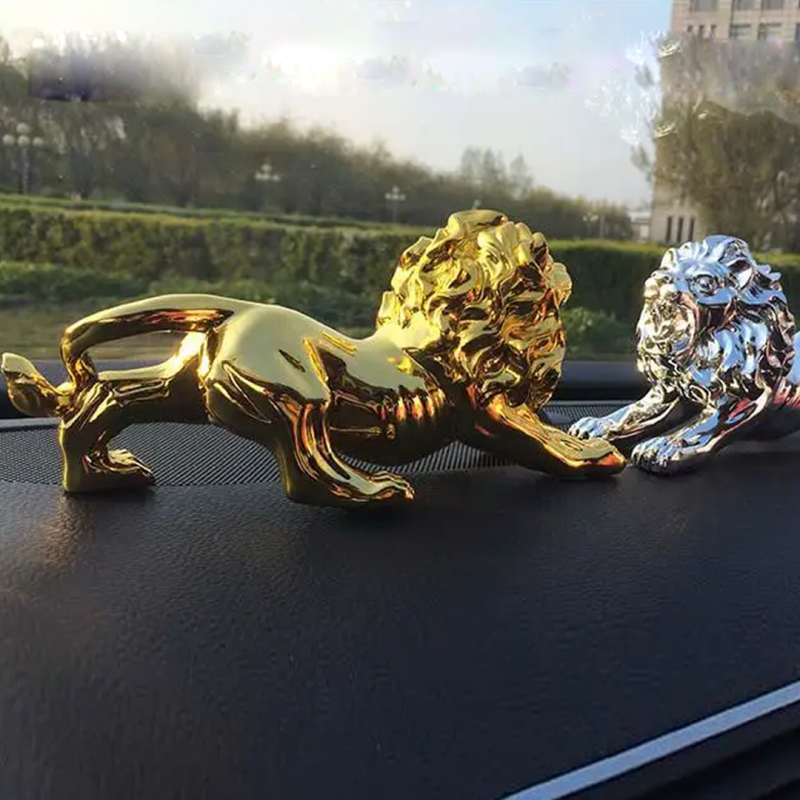 Decorative Lion Car Dashboard Ornament | Car Interior Accessories ...