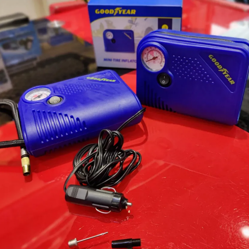 Tires Inflated Anywhere with Goodyear Mini Tire Inflator | Car ...
