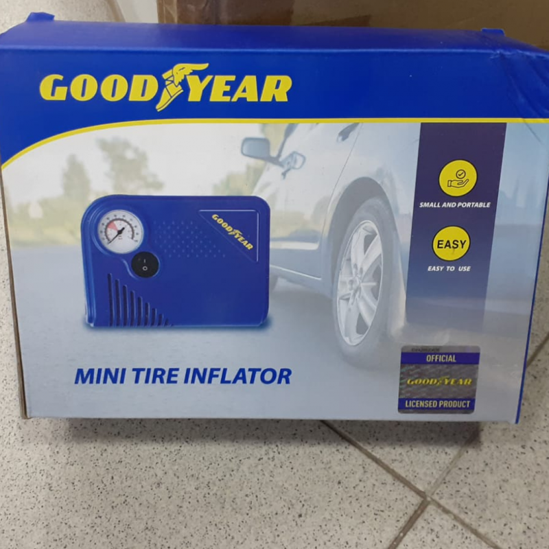 Tires Inflated Anywhere with Goodyear Mini Tire Inflator | Car ...