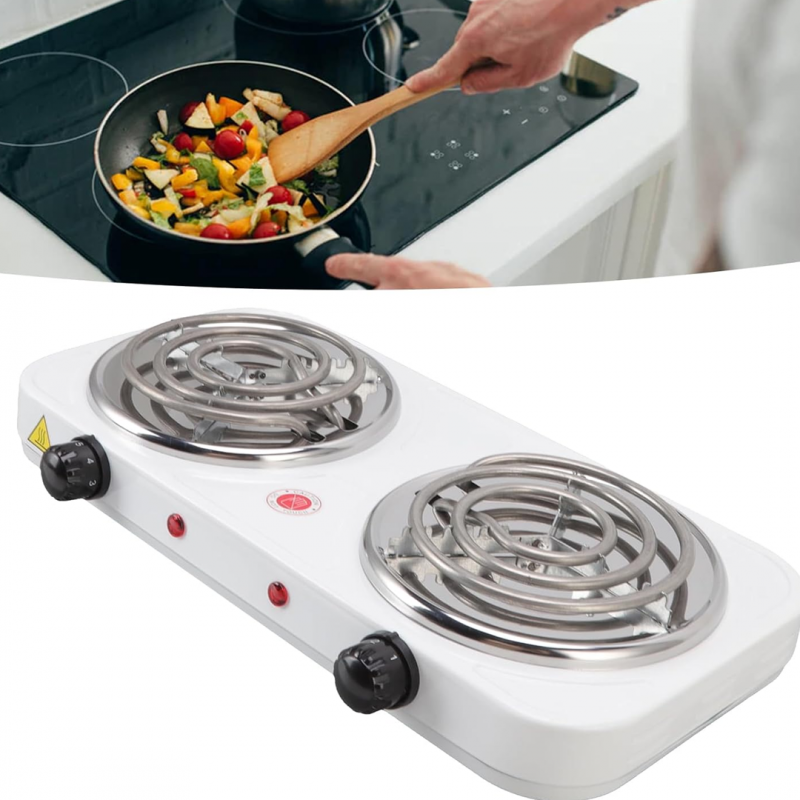 Hot Plate Double Burner Electric Stove | Kitchen Tools | Shopright.pk