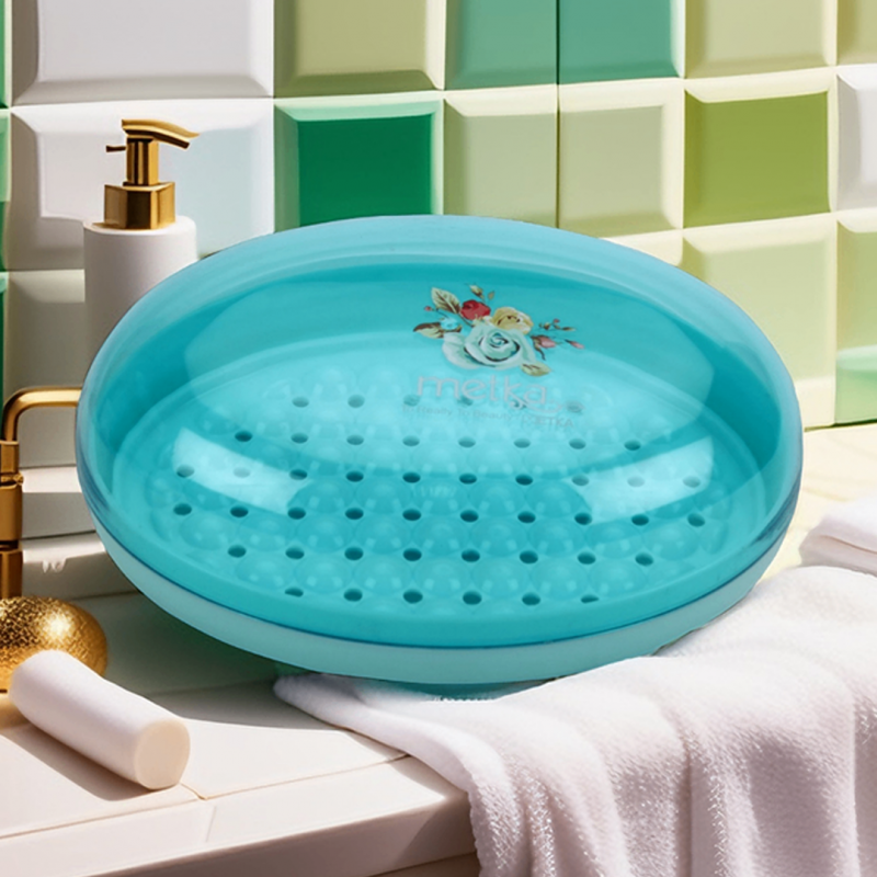Buy Acrylic Material Transparent Oval Soap Case | Bathroom Accessories ...