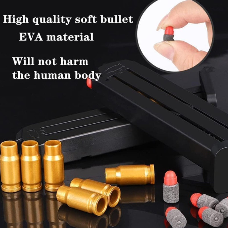 M1911 Soft Bullet Shell Ejecting Airsoft Toy Gun Pistol |Toys & Games ...