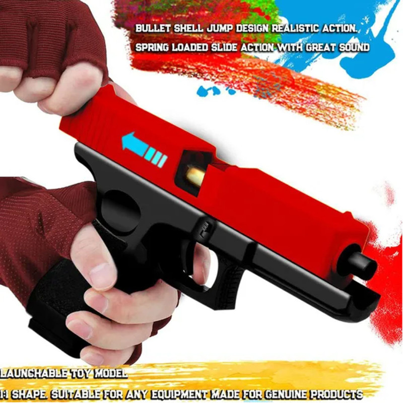 M1911 Soft Bullet Shell Ejecting Airsoft Toy Gun Pistol |Toys & Games ...
