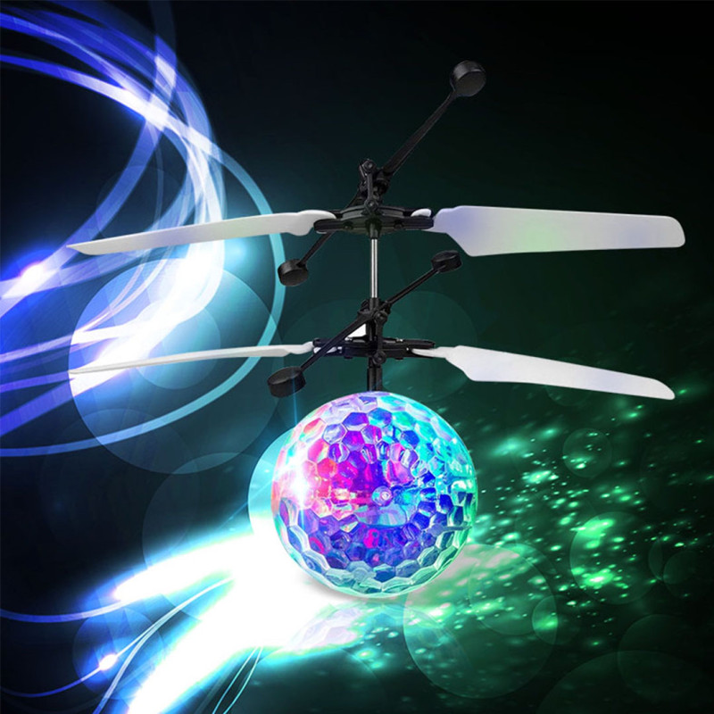 Flying Ball Suspended Helicopter Toy With Light | Toys & Games ...