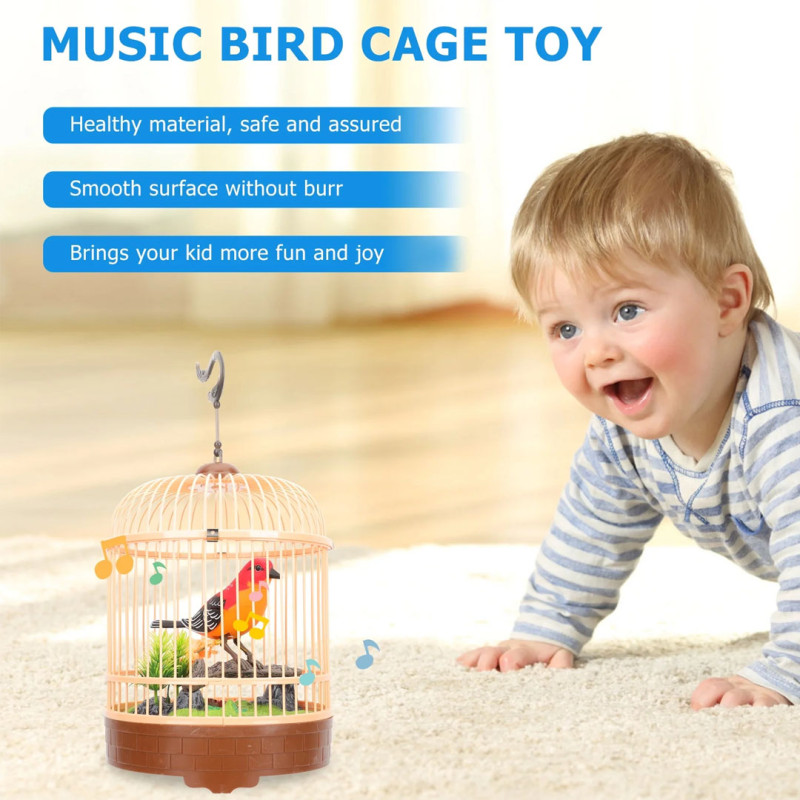 Electric Bird Cage Toy Realistic Sounds | Toys & Games | ShopRight.pk