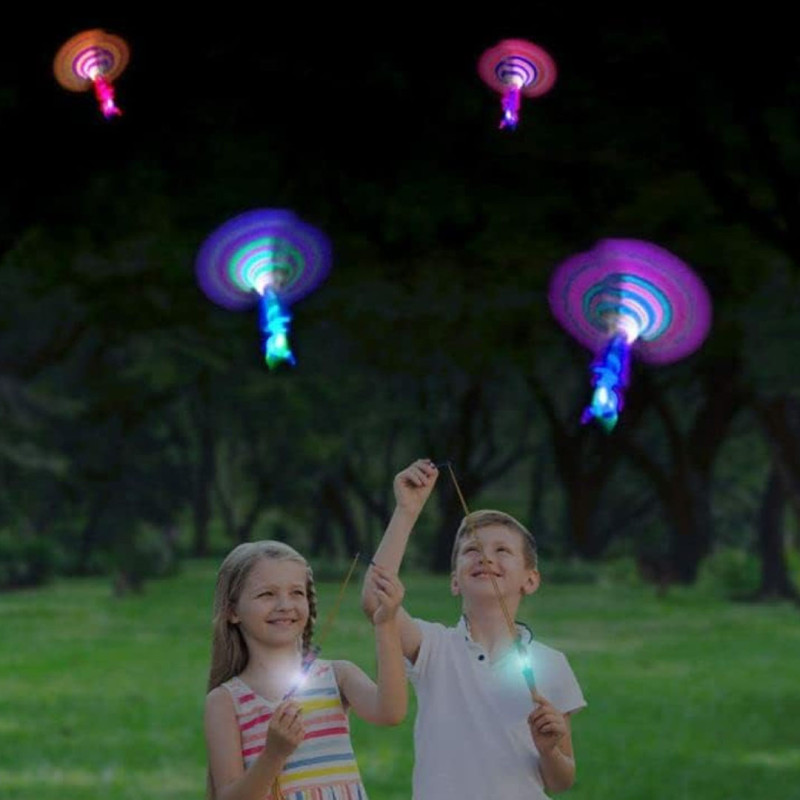 Flying LED Slingshot Umbrella Plane Pack Of 10 | Toys & Gmaes ...