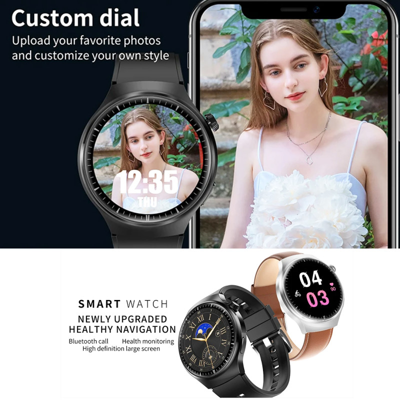 Watch 4 Pro Suit Smartwatch - HD Screen, Health Monitoring, 7 Straps ...