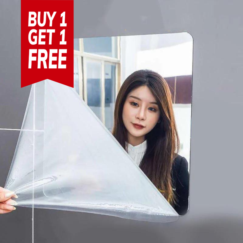 Square Acrylic Mirror Buy 01 Get 01 Free | Home Accessories | Shopright.pk