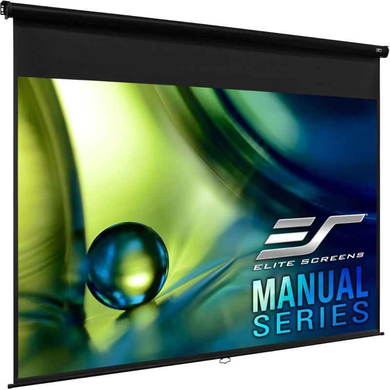 150-Inch Manual Projector Screen 8x10 Feet 4:3 MW – Buy Online at ...