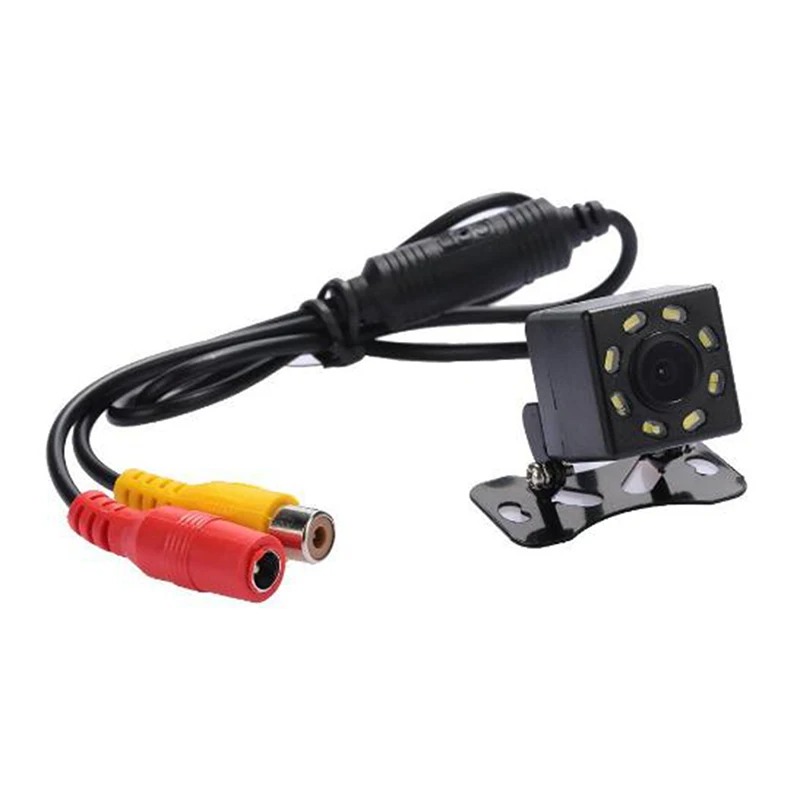 8 Led Car Rear View Back Camera Universal Night View Camera | Camera ...