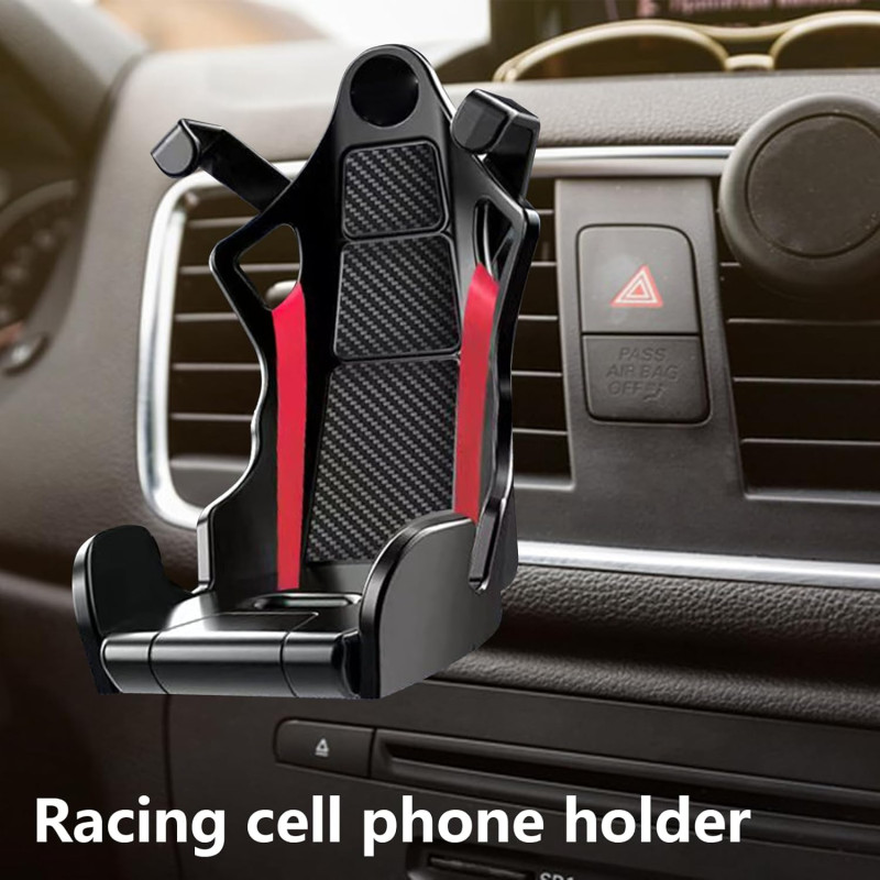 Universal Racing Seat Design Mobile Phone Holder | Car Accessories ...