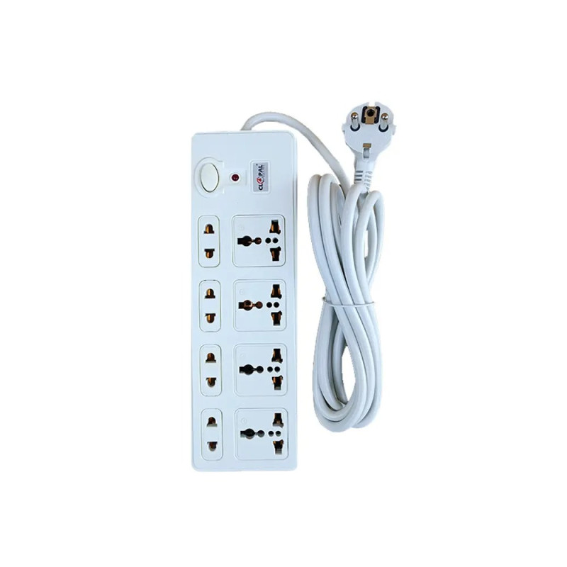 Clopal CP-308 8 Way Extension Socket | Electronic Accessories ...