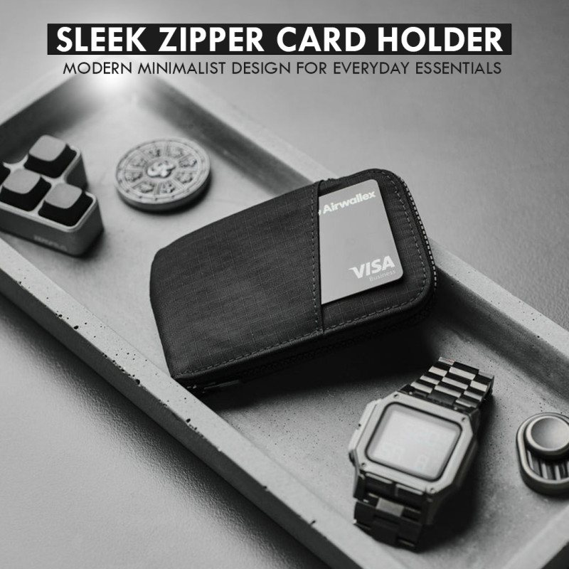 Premium Card Zip Card Pouch | Mens Wallet | Shopright.pk