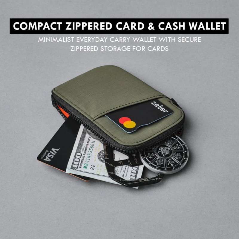 Premium Card Zip Card Pouch | Mens Wallet | Shopright.pk