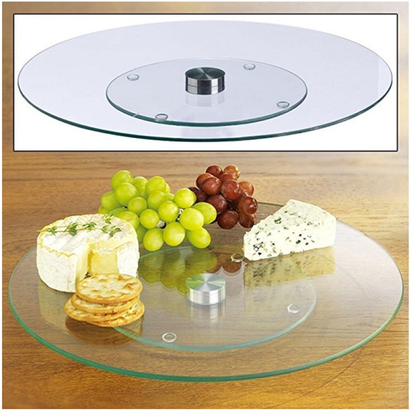 Rotating Turntable Glass Tray | ShopRight.pk - Best Online Shopping in ...