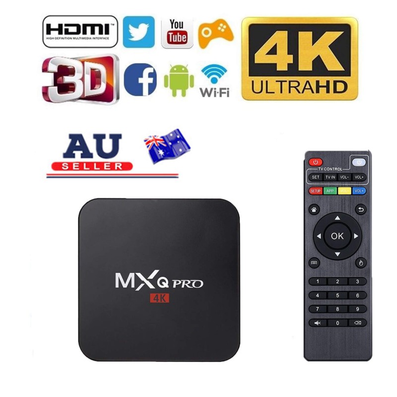 Android Smart TV Box MXQ 4k Quad Core 1G 8G