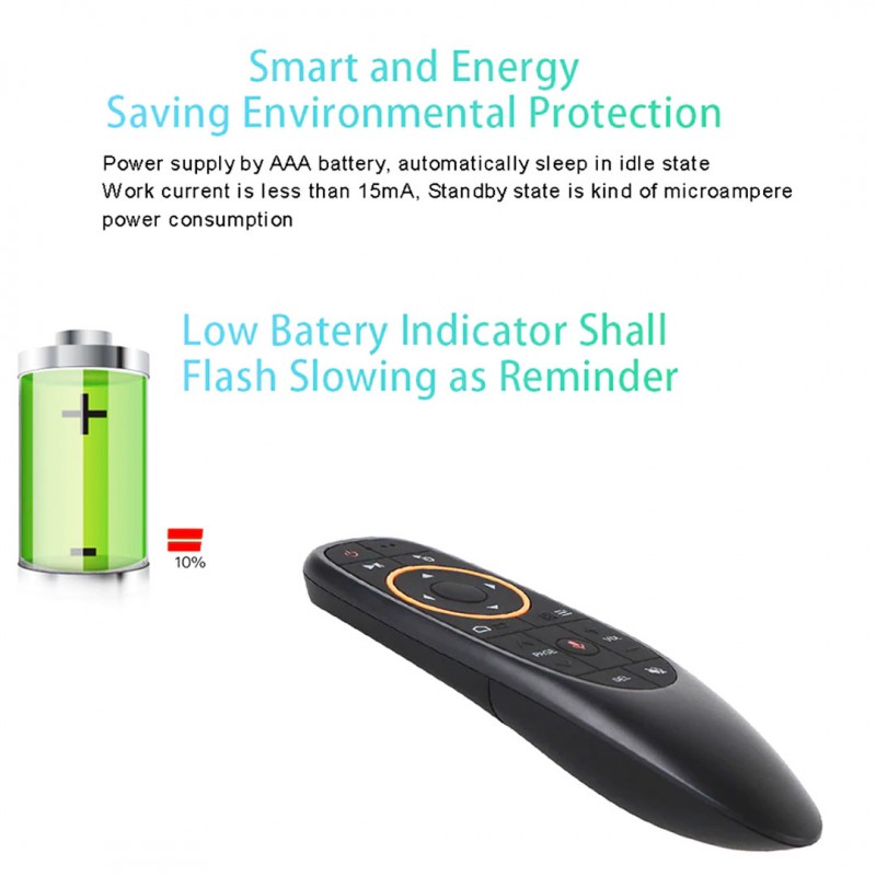 Voice Control Air Mouse G10s | Smart TV Remote | Wireless Air Mouse ...