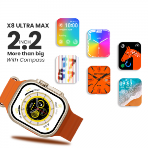 X8 Ultra MAX Smart Watch Series 8 (Orange)